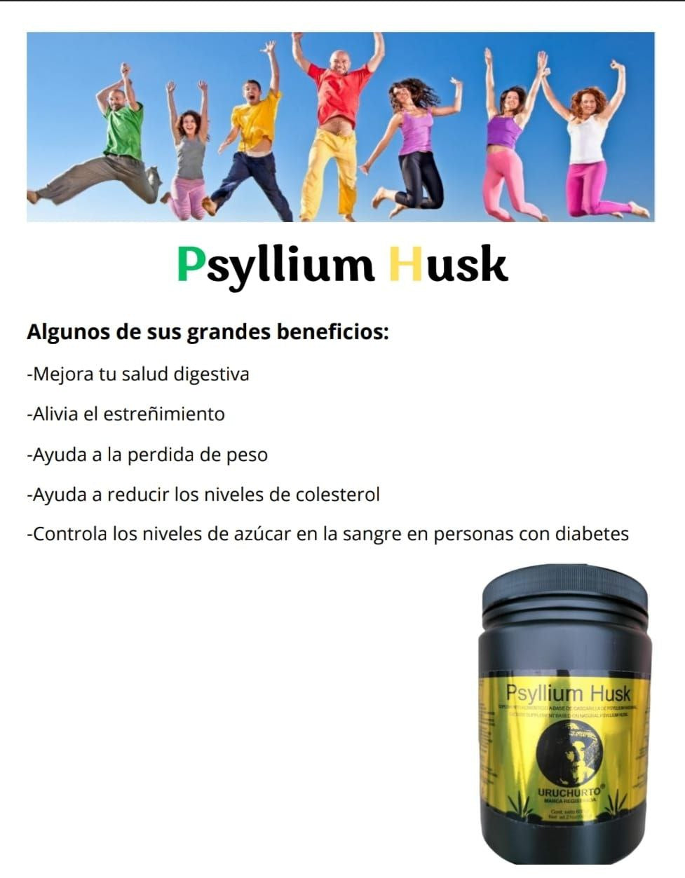 Psyllium Uruchurto Productos – AW Enterprises